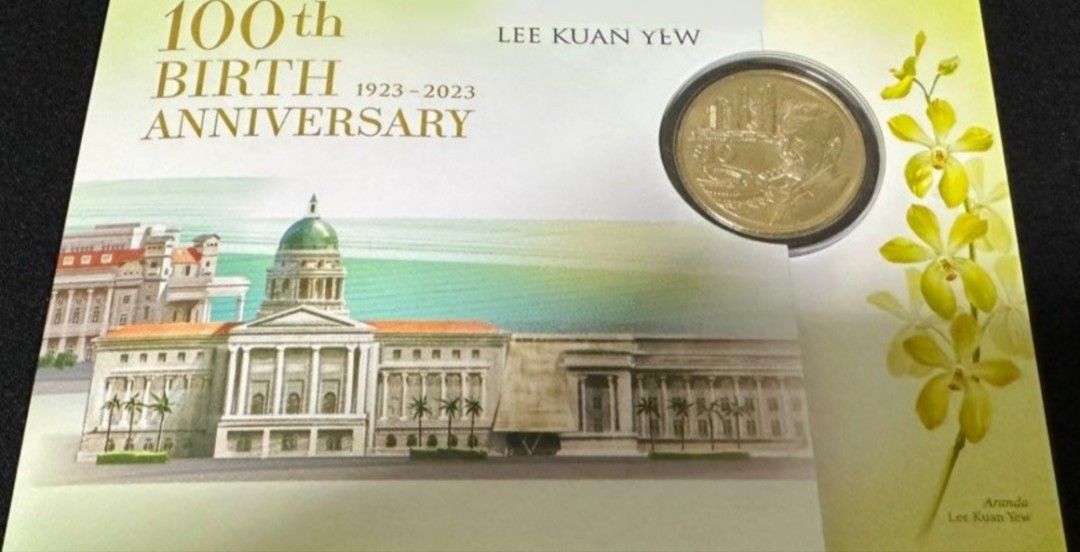 LKY 100th Anniversary Coin, Hobbies & Toys, Memorabilia & Collectibles ...