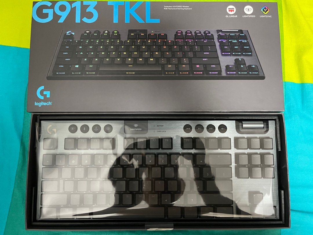 Logitech G913 TKL GL Linear, 電腦＆科技, 電腦周邊及配件, 電腦鍵盤及相關產品 - Carousell
