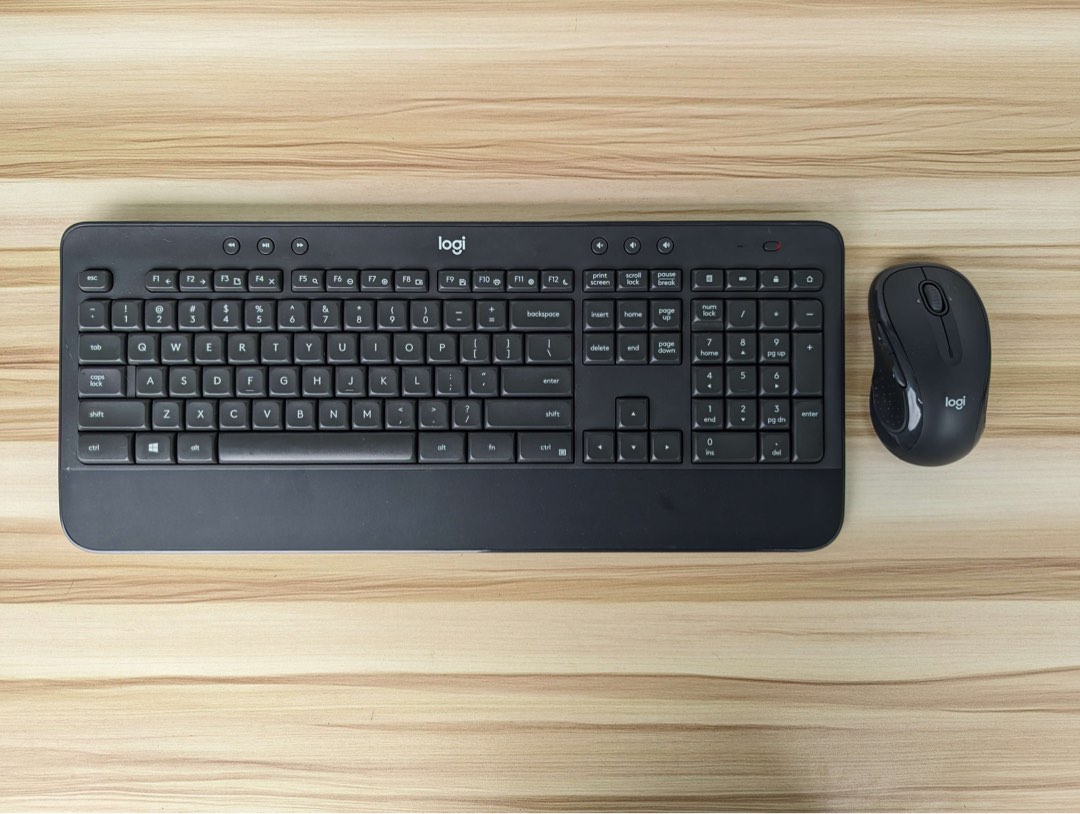 Logitech MK545 Computer PC Laptop Keyboard and Mouse Set on Carousell