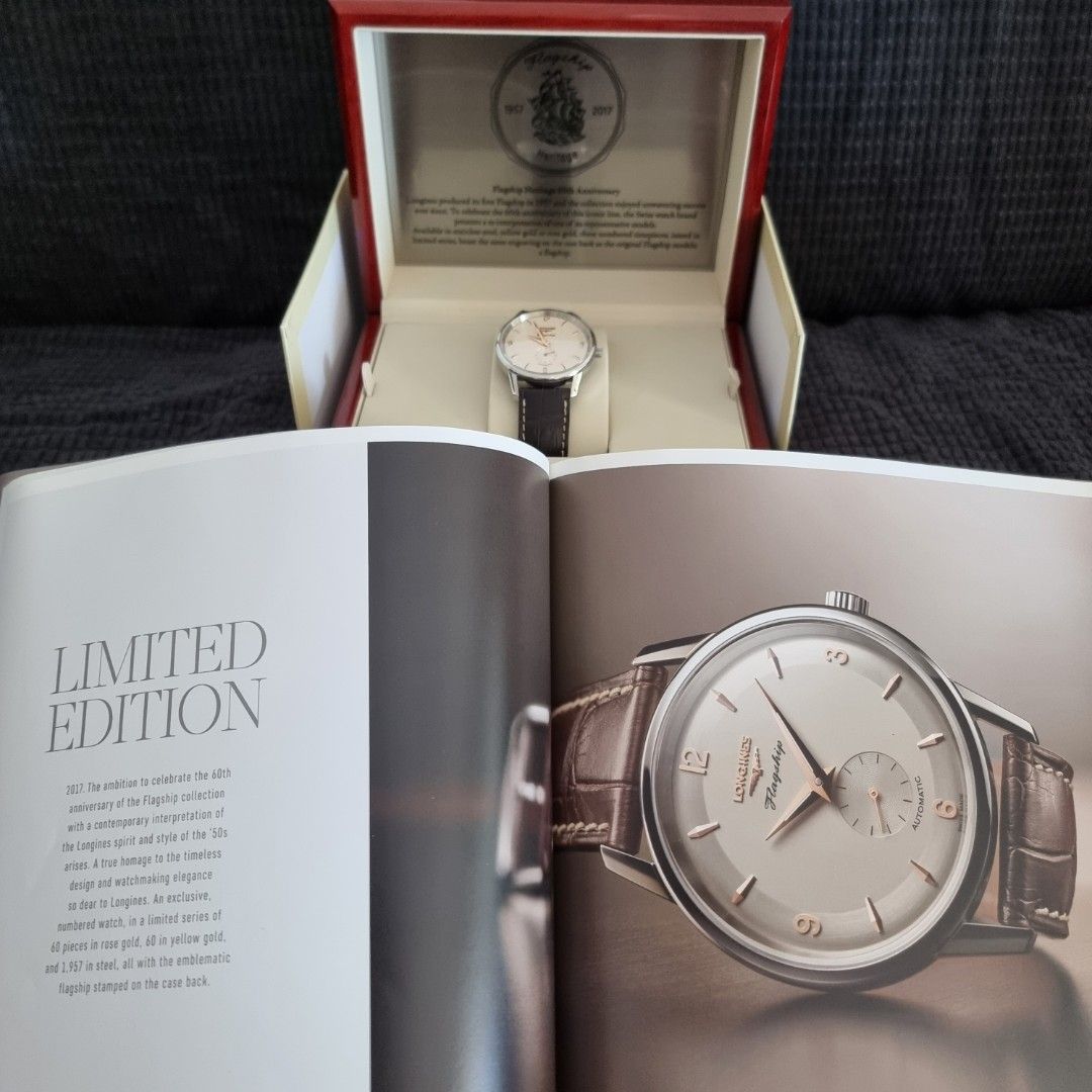 Longines Flagship Heritage (Limited Edition), Luxury, Watches on Carousell