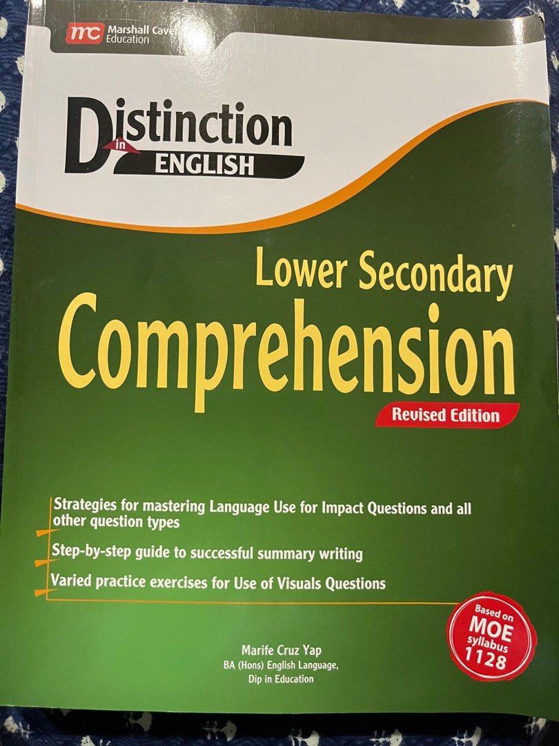 Lower Secondary English Comprehension, Hobbies & Toys, Books ...