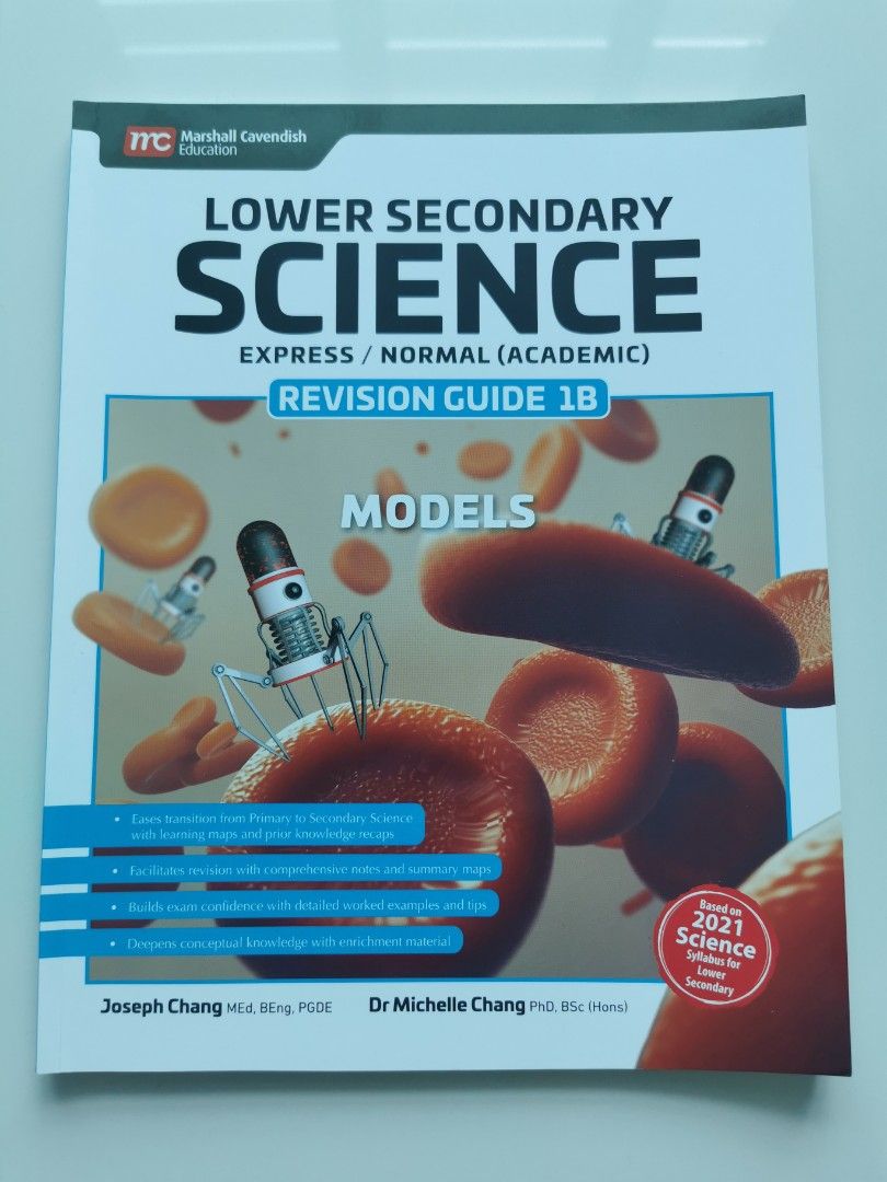 Lower Secondary Science Revision Guide 1B by Marshall Cavendish ...