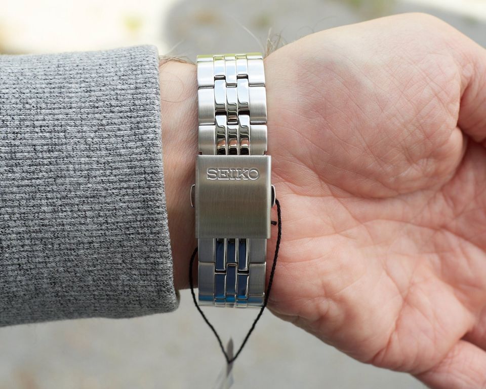 *Lowest Price*Seiko SSB427 Men's Chronograph Blue Dial Stainless Steel ...