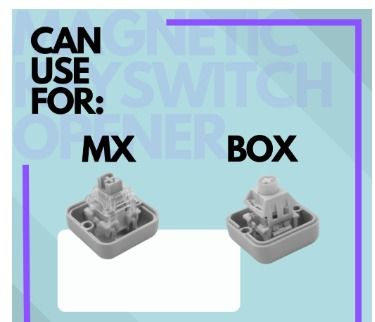 Magnetic Key Switch opener PBT TTC KTT customize lube key switches ...