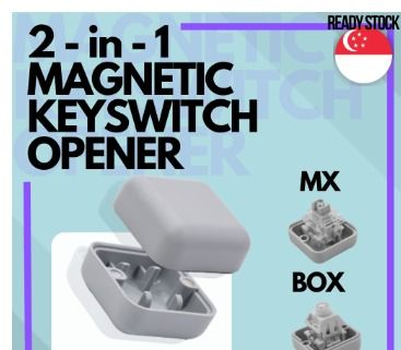 Magnetic Key Switch opener PBT TTC KTT customize lube key switches ...