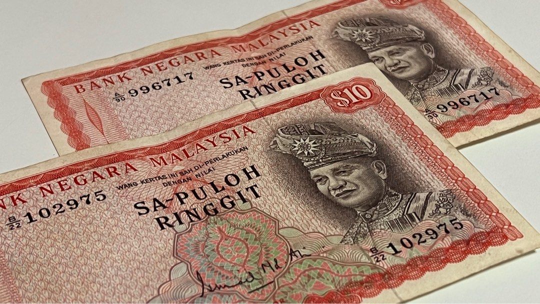 MALAYSIA SA-PULOH RINGGIT RM10 NOTES 1st SERIES, Hobbies & Toys ...