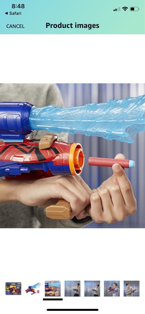 Marvel Avengers: Infinity War Nerf Iron Spider Assembler Gear, Hobbies ...