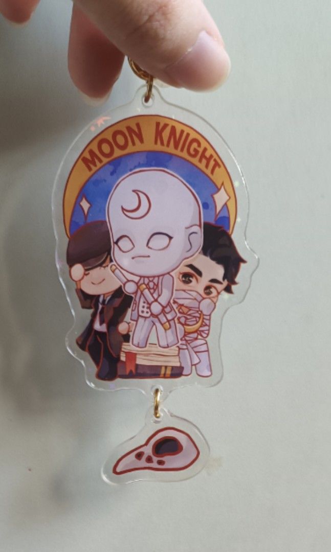 Marvel Moon Knight Keychain, Hobbies & Toys, Memorabilia & Collectibles ...