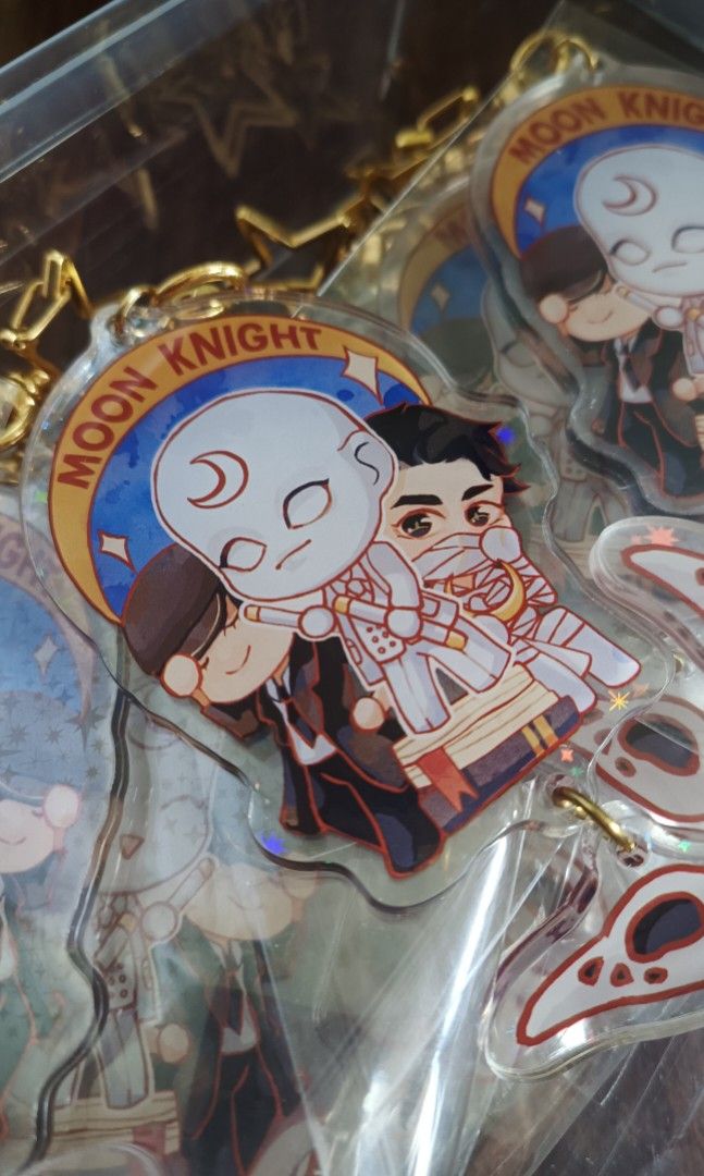 Marvel Moon Knight Keychain, Hobbies & Toys, Memorabilia & Collectibles ...