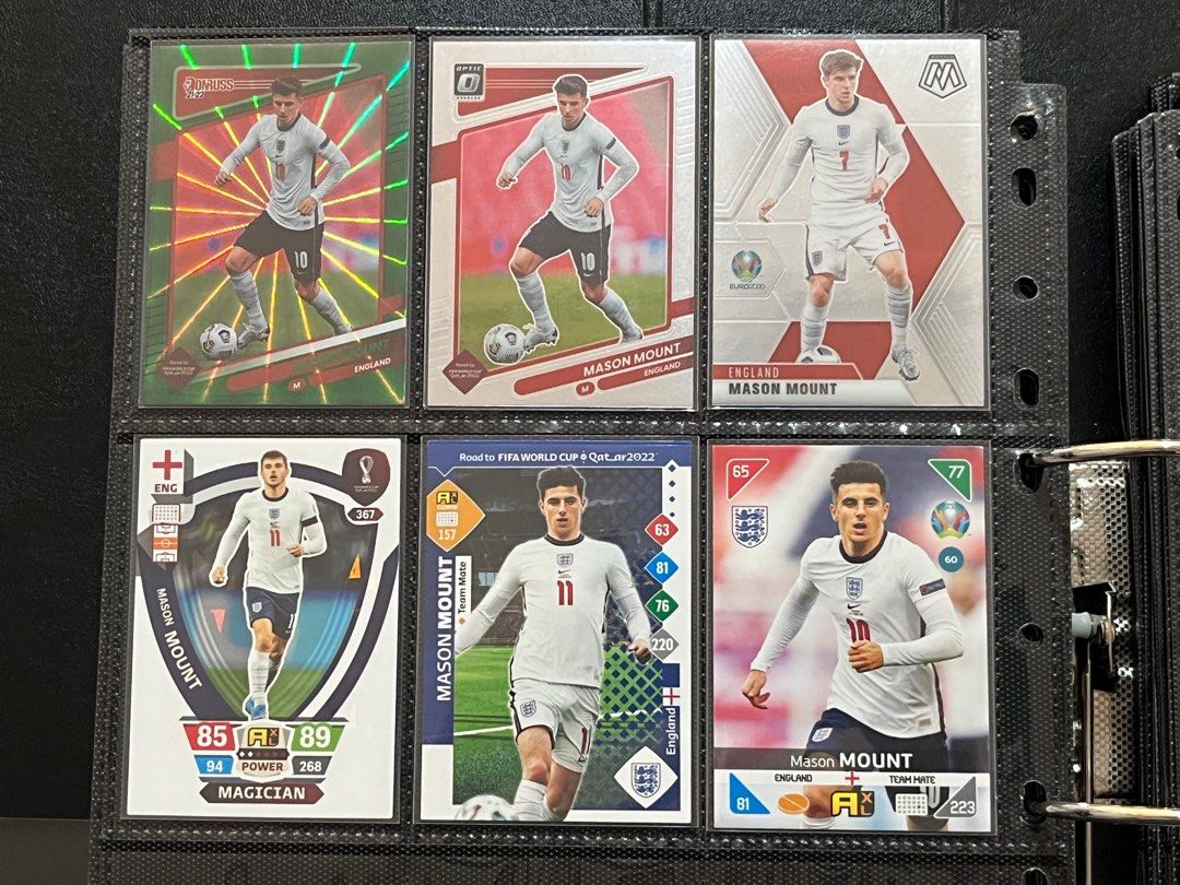 Mason Mount / Julian Alvarez / Jack Grealish / Robert Lewandowski Lot ...