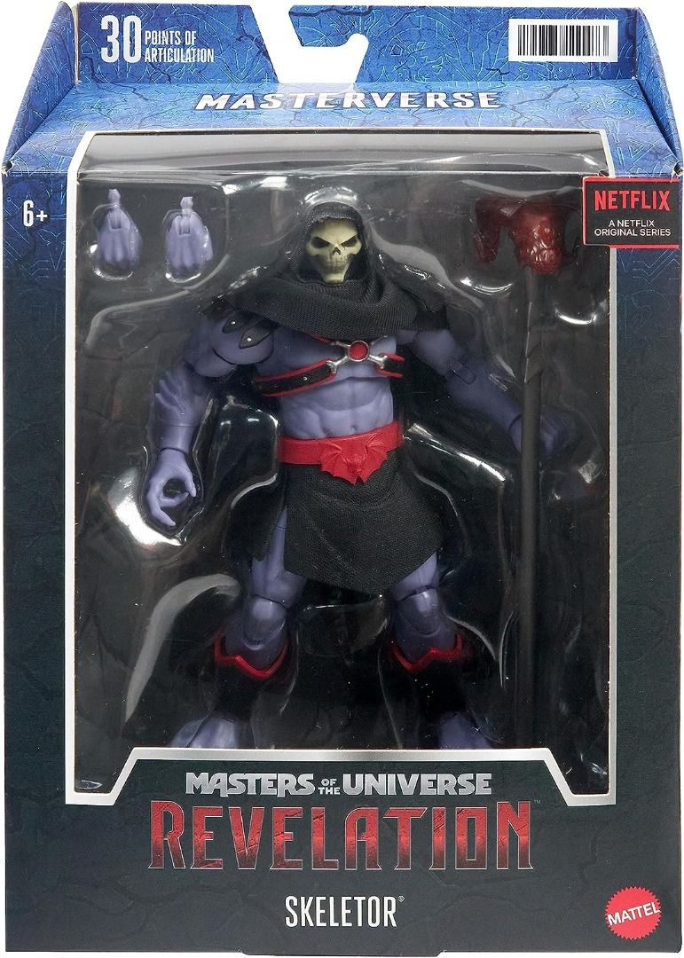 Masters of the Universe Masterverse Netflix Evil Skeletor Heman, 興趣及遊戲 ...