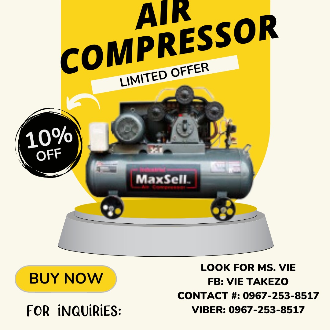 "MAXSELL AIR COMPRESSOR on Carousell