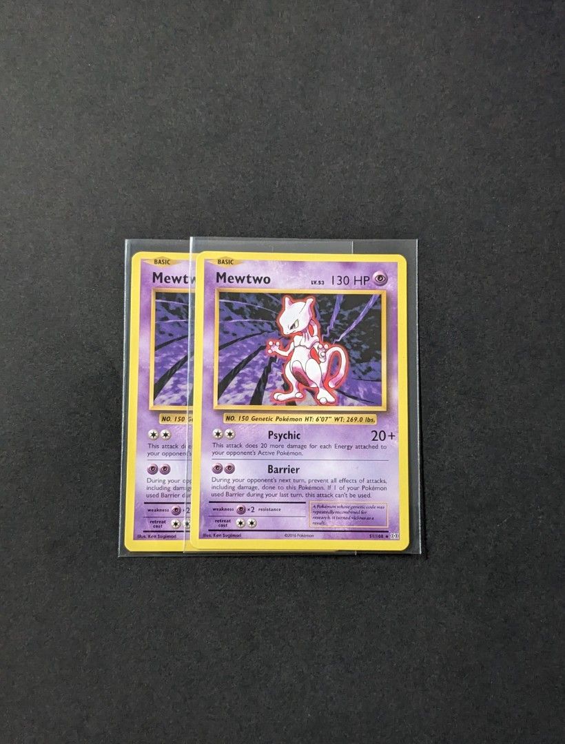 Mewtwo Non Holo XY Evolutions Pokemon Card Tcg, Hobbies & Toys, Toys ...