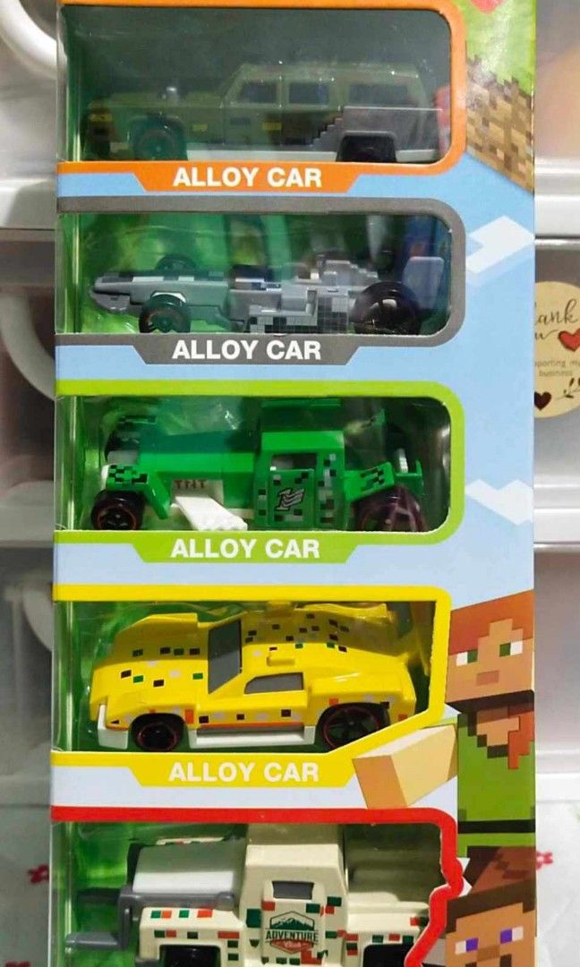 MINECRAFT CARS METAL DIE-CAST on Carousell