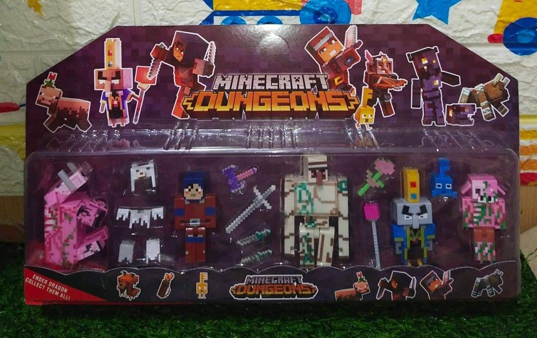 MINECRAFT TOY FIGURE COLLECTION, Hobbies & Toys, Toys & Games on Carousell