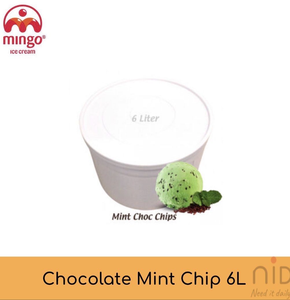 Mingo Ice cream 6L, Food & Drinks, Other Food & Drinks on Carousell