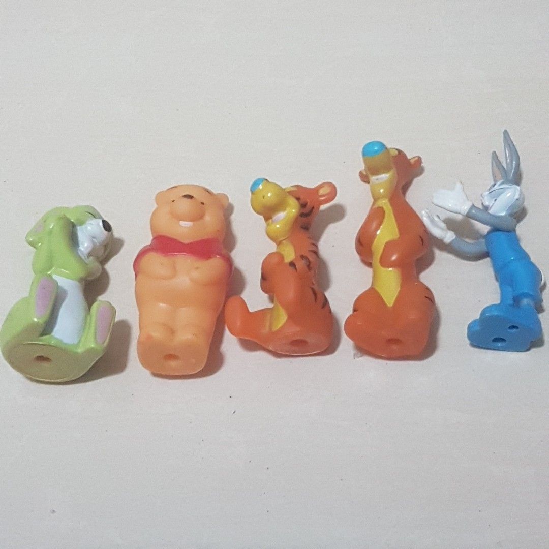 Mini Cartoon Characters + Key Chains on Carousell