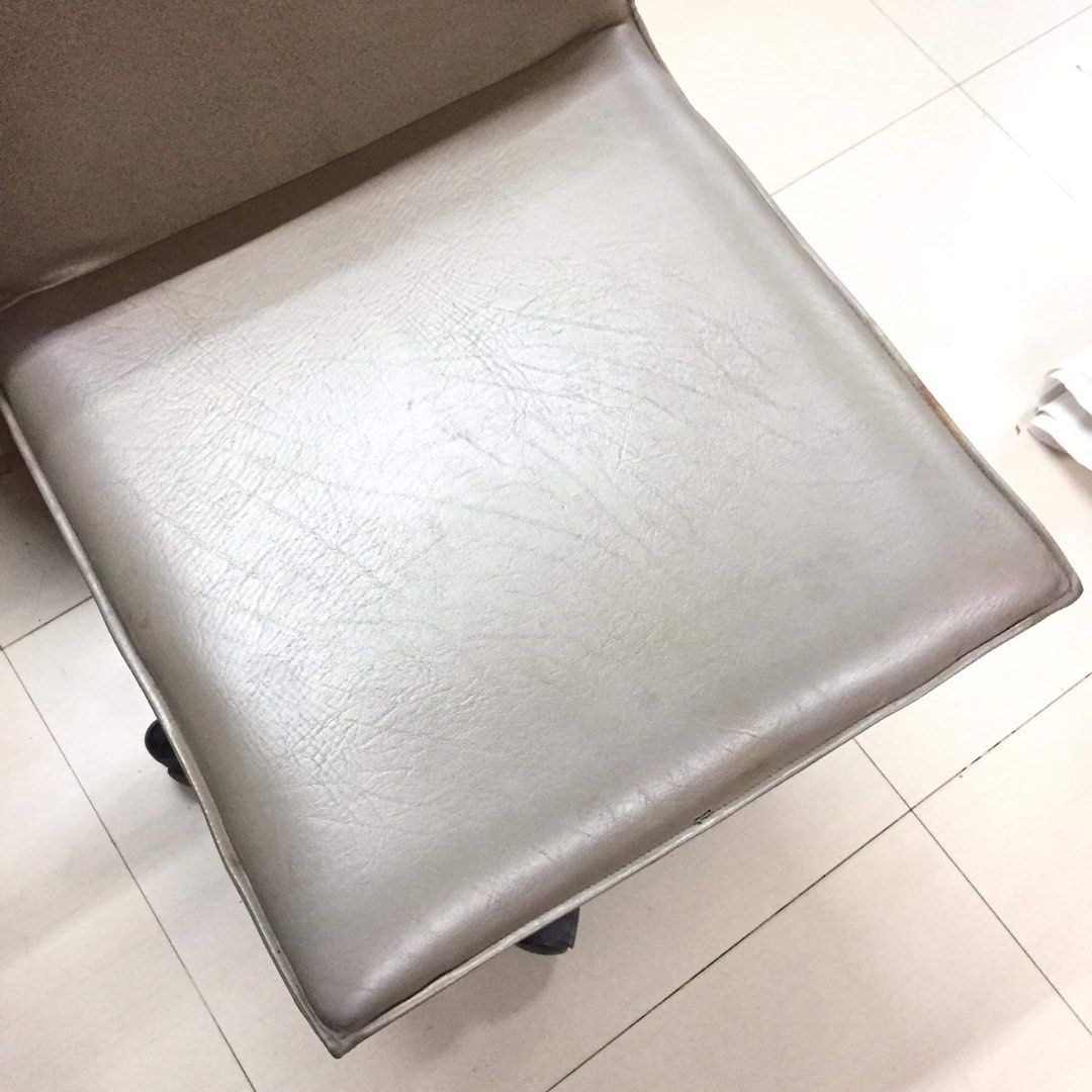 Modern Ergonomic PU Leather No Arm Rest Tilt Adjustable Chair ...