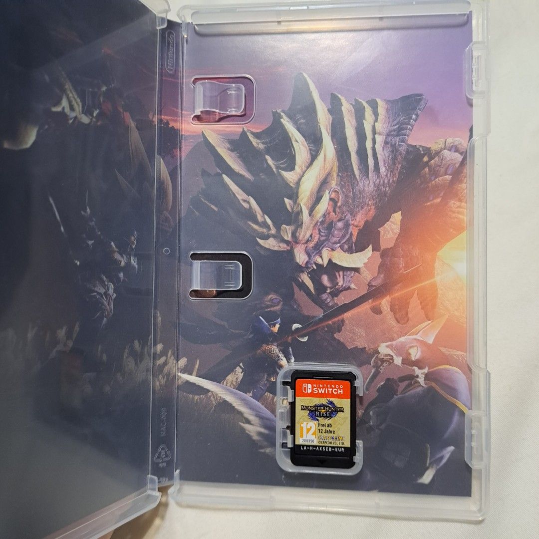 Monster Hunter Rise Game for switch/lite, Video Gaming, Video Games ...