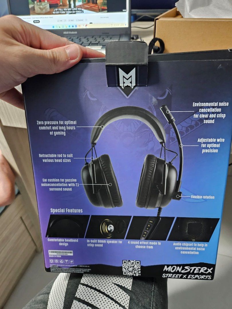 MonsterX Wyvern, Audio, Headphones & Headsets on Carousell