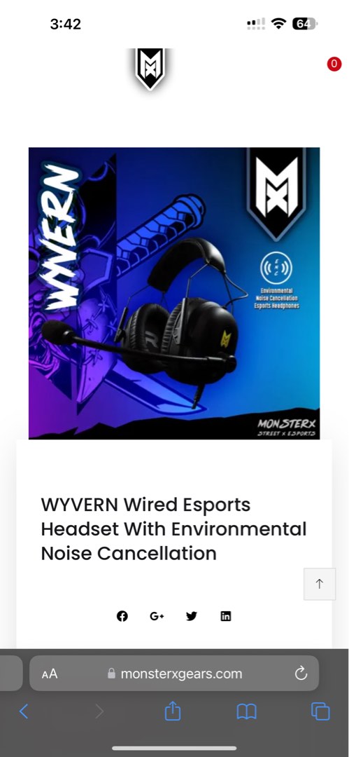MonsterX Wyvern, Audio, Headphones & Headsets on Carousell