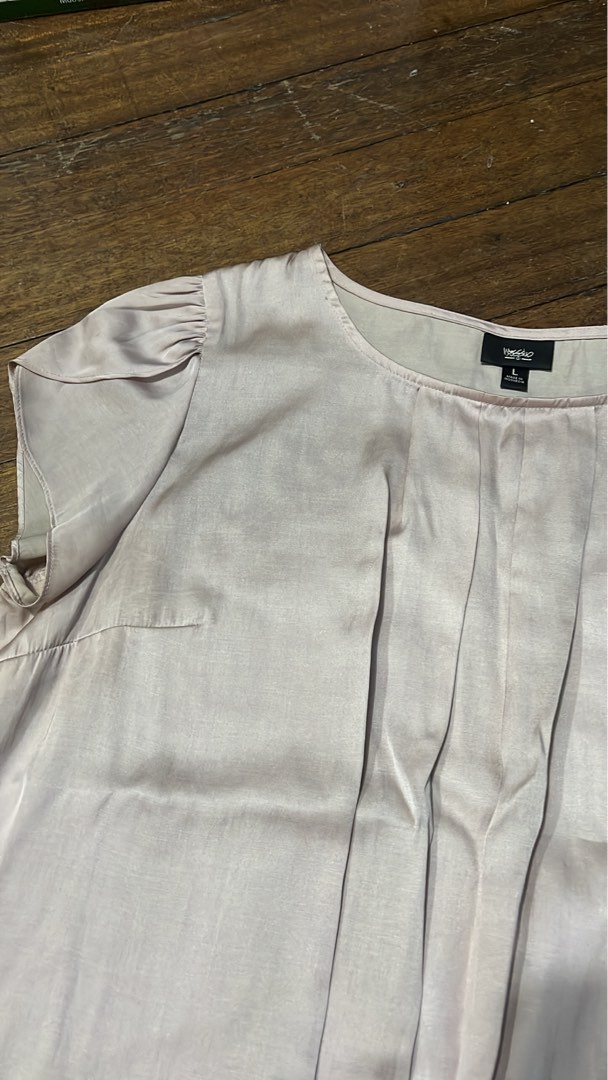 MOSSIMO BLOUSH FLUSHED PINK, Women's Fashion, Tops, Blouses on Carousell
