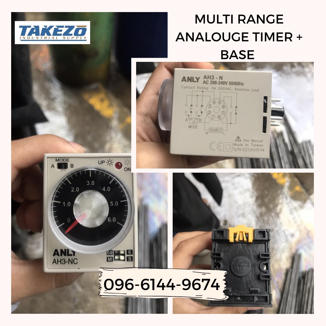 MULTI RANGE ANALOGUE TIMER BASE, Commercial & Industrial, Industrial ...