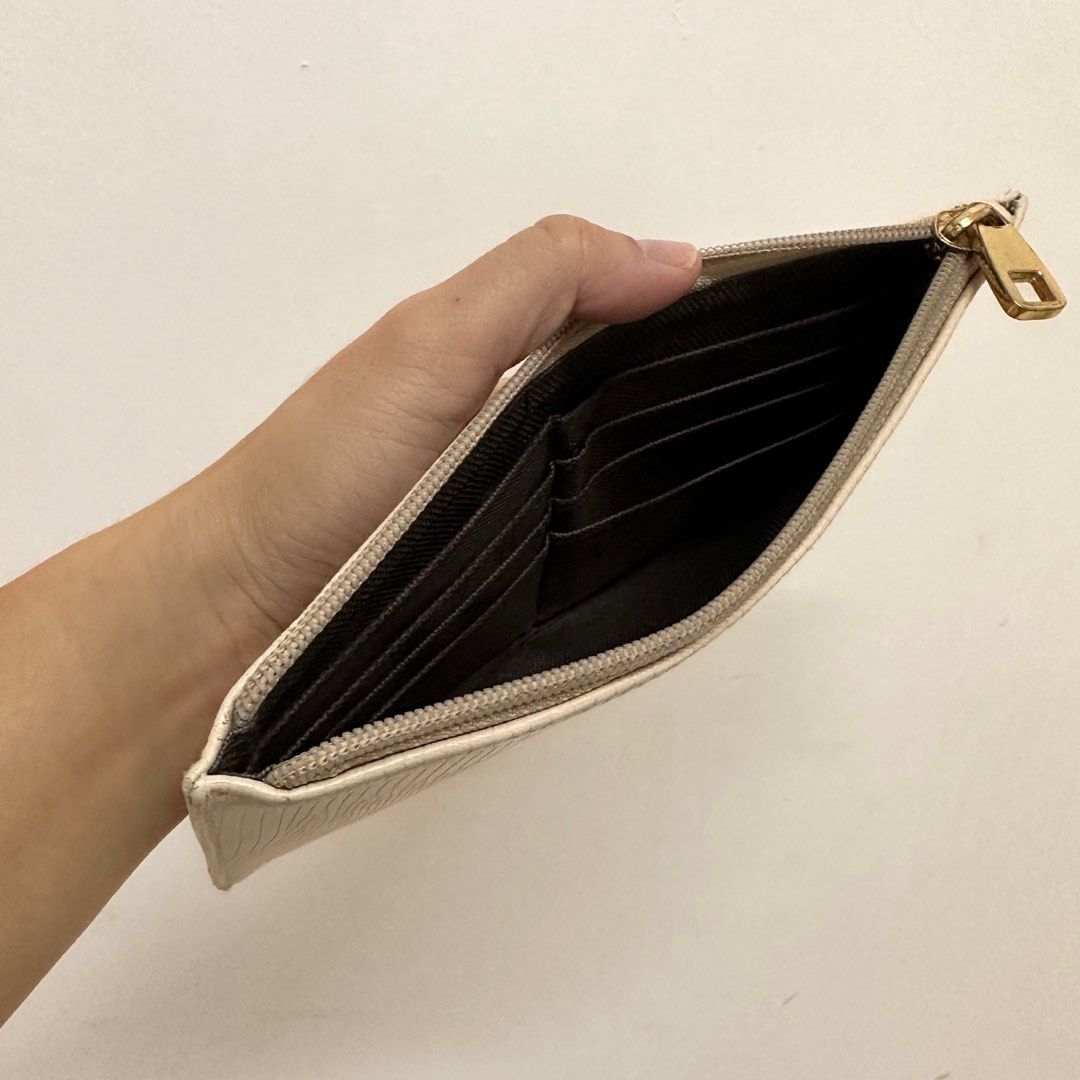 Mumi Skinny Zip Long Wallet | Super Nice Thin Card Holder, Women's ...
