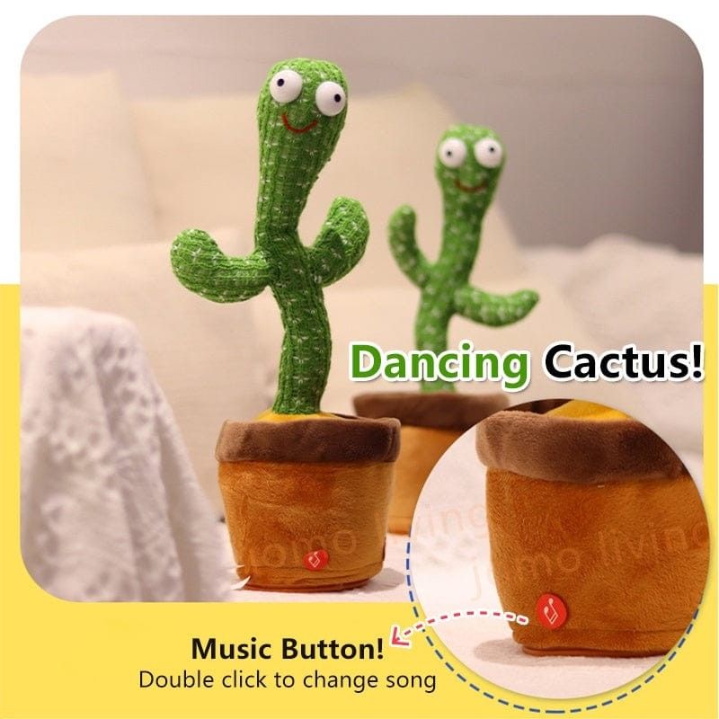 MUSICAL DANCING CACTUS, Hobbies & Toys, Toys & Games on Carousell