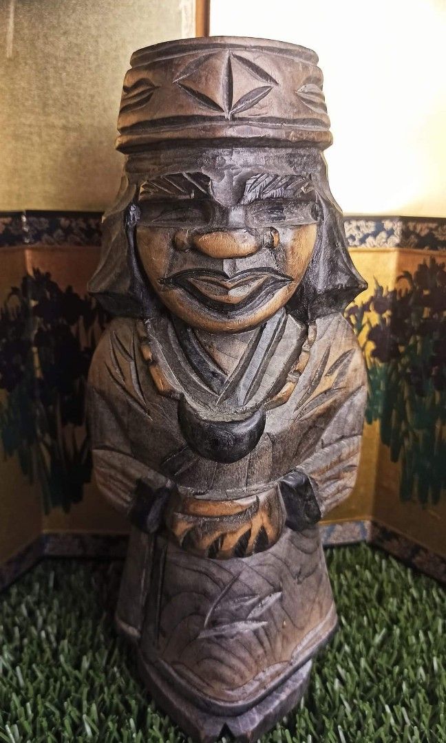Native wooden japan decor on Carousell