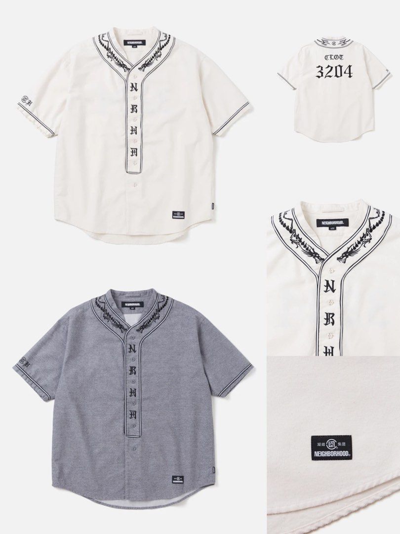 NBHD x CLOT, 男裝, 上身及套裝, T-shirt、恤衫、有領衫 - Carousell