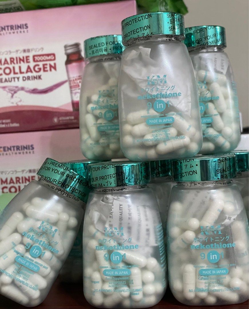 Nekothione- Glutathione, Health & Nutrition, Health Supplements ...