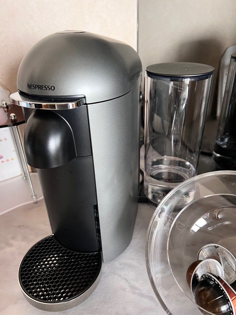 Nespresso Premium Vertuoplus (Titan), TV & Home Appliances, Kitchen ...