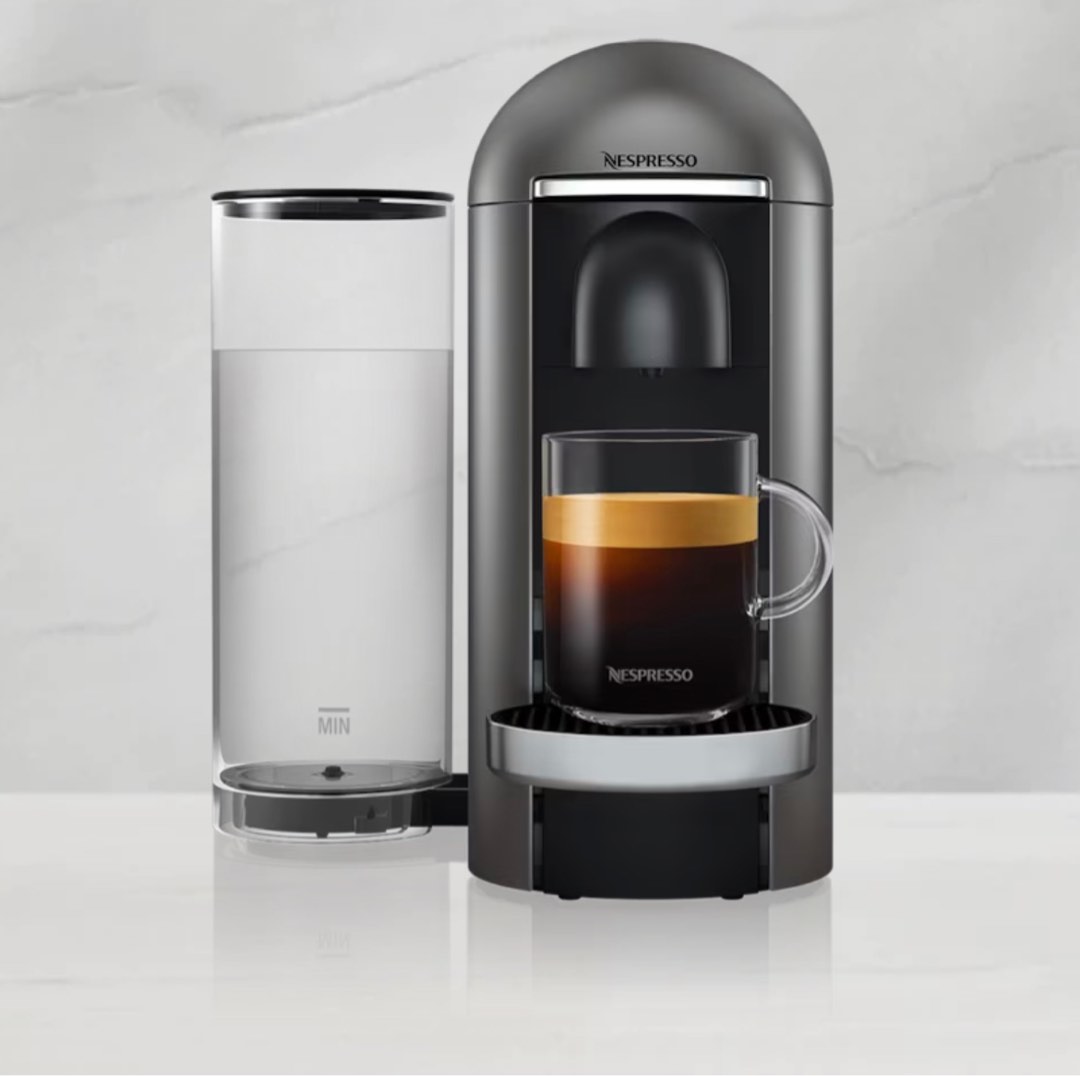 Nespresso Premium Vertuoplus (Titan), TV & Home Appliances, Kitchen ...