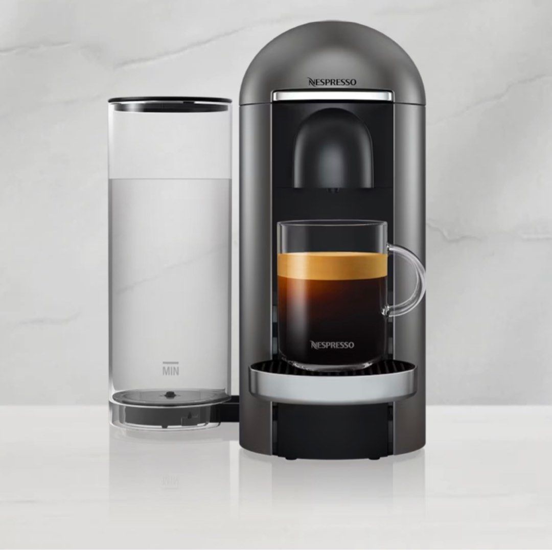 Nespresso Premium Vertuoplus (Titan), TV & Home Appliances, Kitchen ...