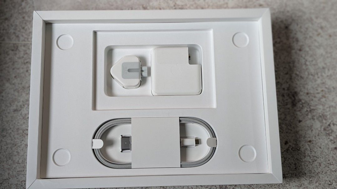 NEW BOX, INSERTS AND CHARGER ONLY: M2 MacBook Pro 14 inch box with ...