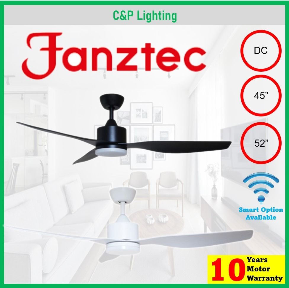 (New Launch Installation Promo) Fanztec Airmaster 45" / 52" Smart Wifi ...