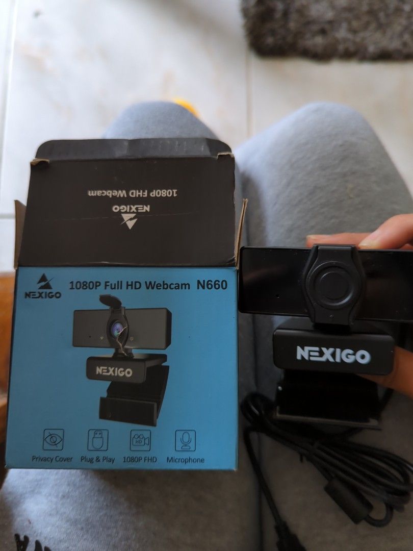 Nexigo 1080P Full HD webcam N660 on Carousell