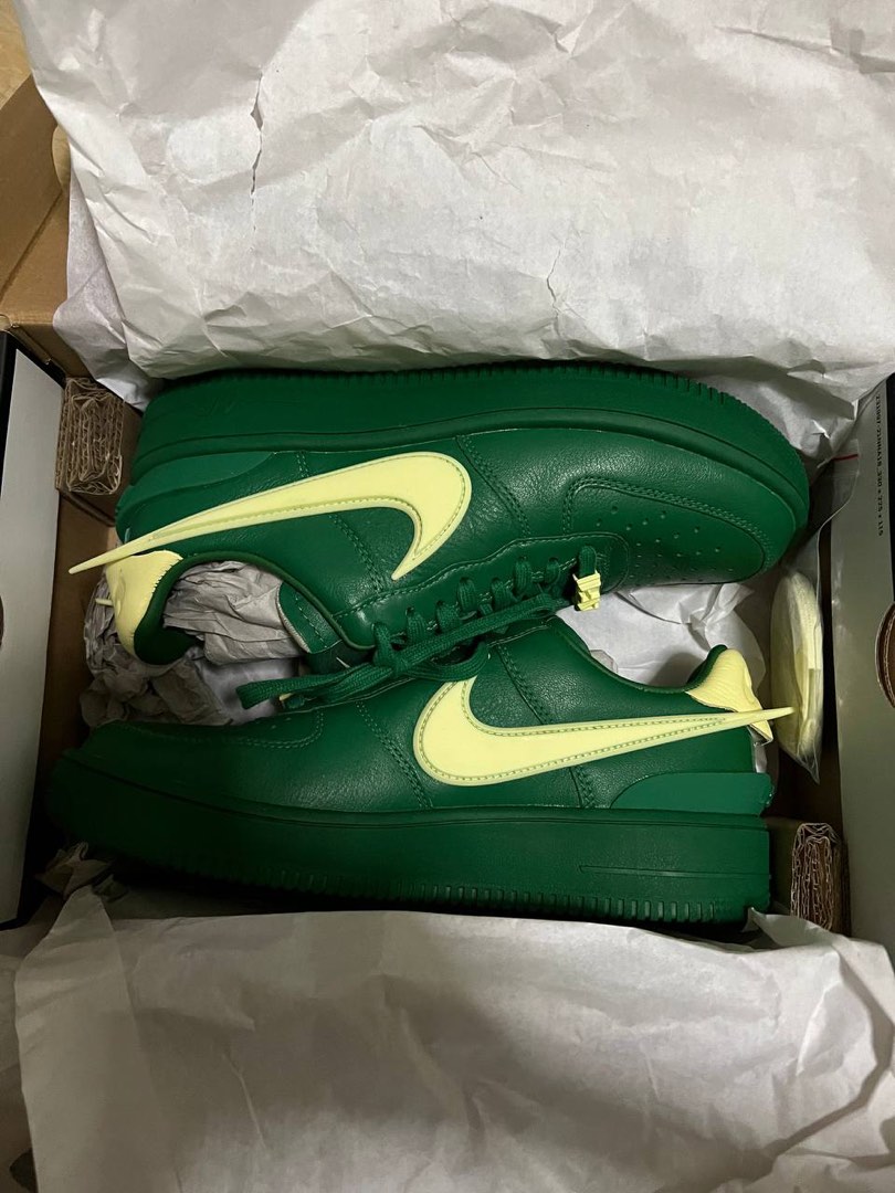 Nike Air Force 1 X Ambush Green, Men's Fashion, Footwear, Casual shoes ...