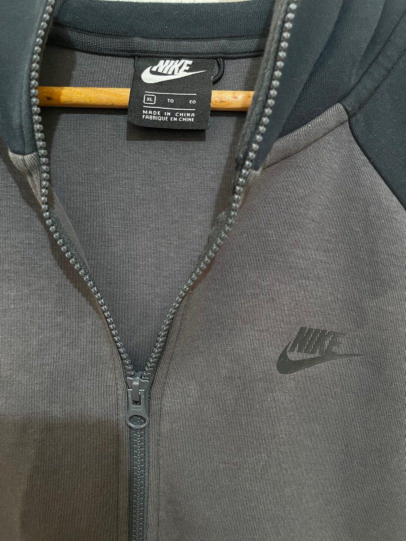 Nike TF Tech Fleece Two Tone Hoodie Jacket XL on Carousell