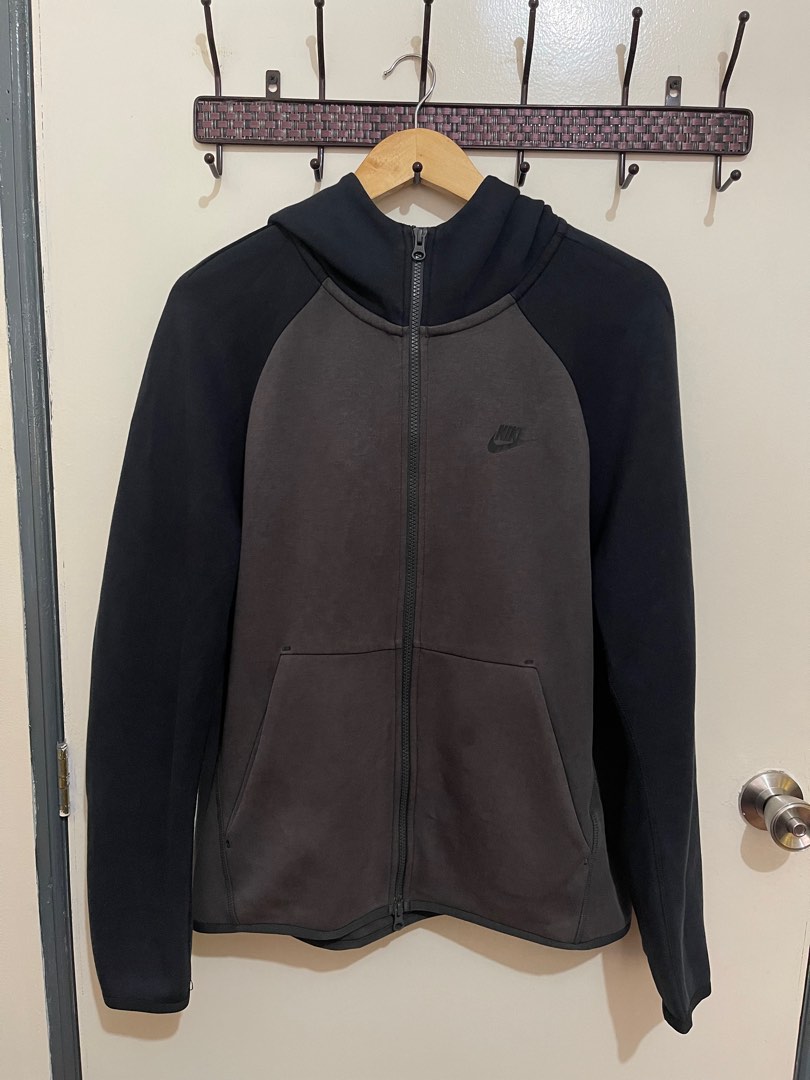 Nike TF Tech Fleece Two Tone Hoodie Jacket XL on Carousell