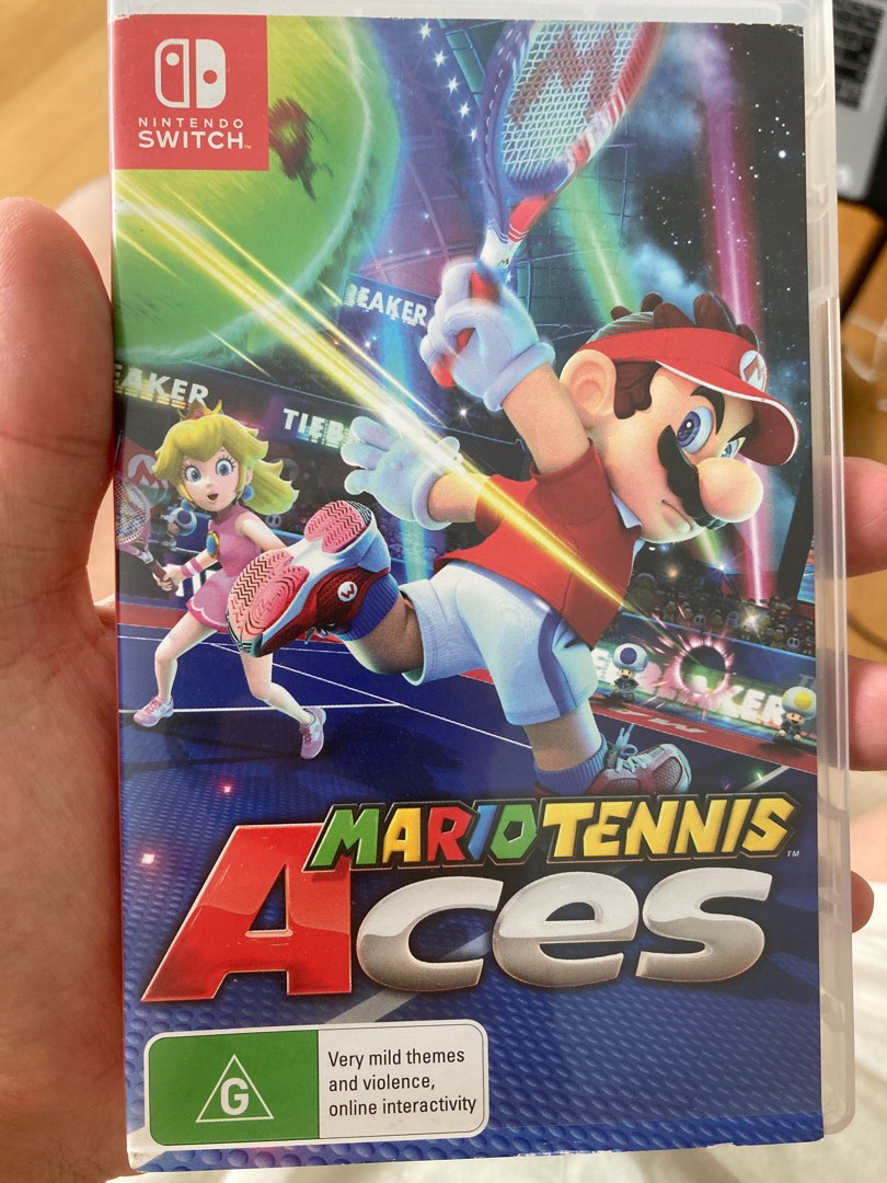 Nintendo switch game Mario Tennis Ace, Video Gaming, Video Games ...