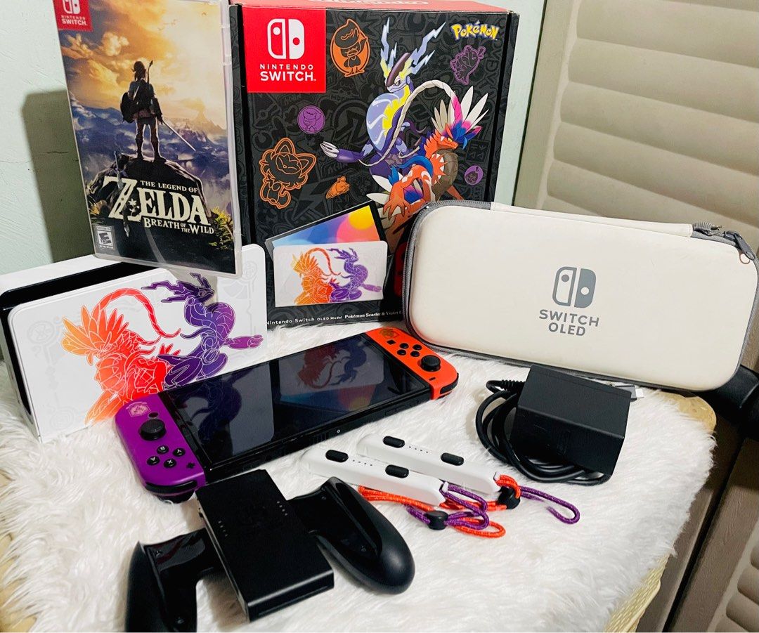 Nintendo Switch OLED Model Pokemon Scarlet & Violet (LIMITED EDITION ...