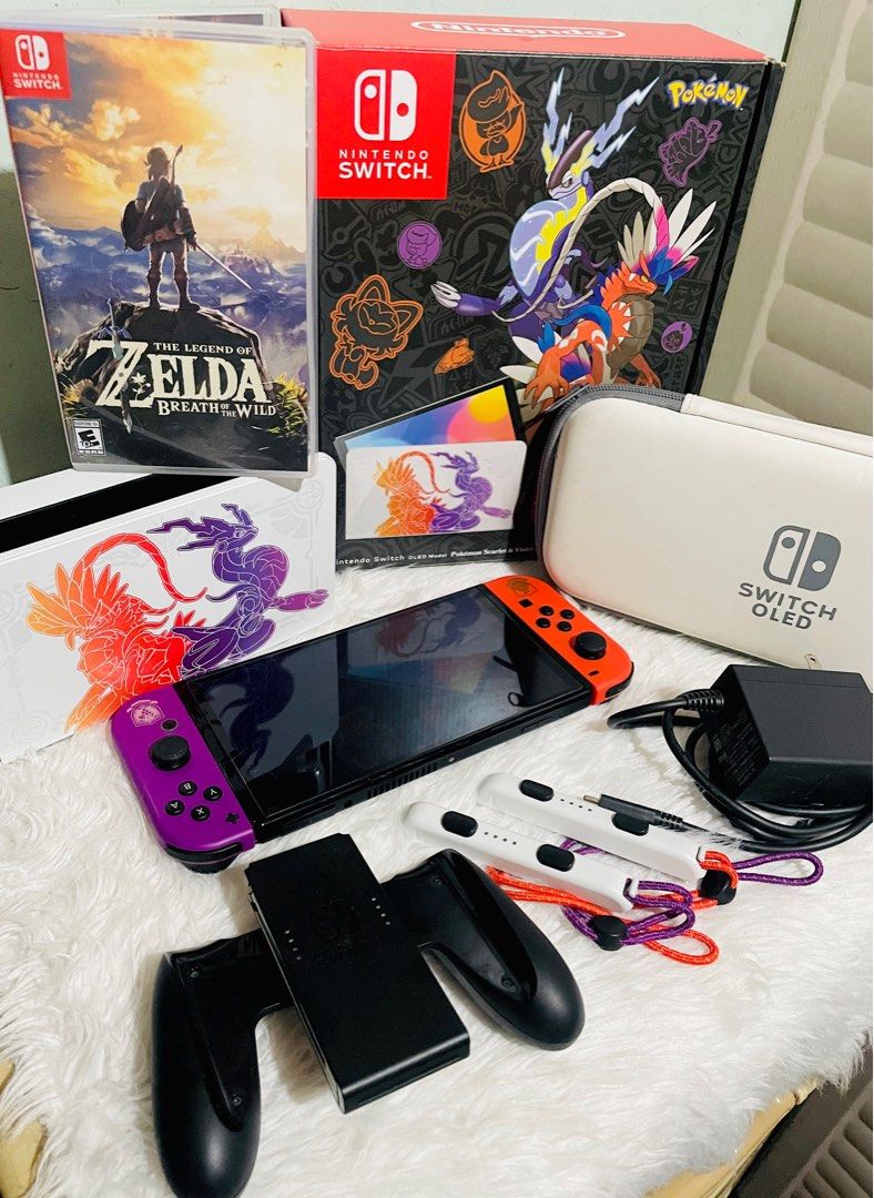 Nintendo Switch OLED Model Pokemon Scarlet & Violet (LIMITED EDITION ...