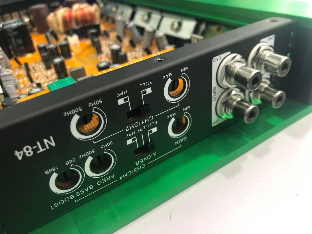 NT Power 4 channel (NT-84) High Power Amplifier, Audio, Other Audio ...