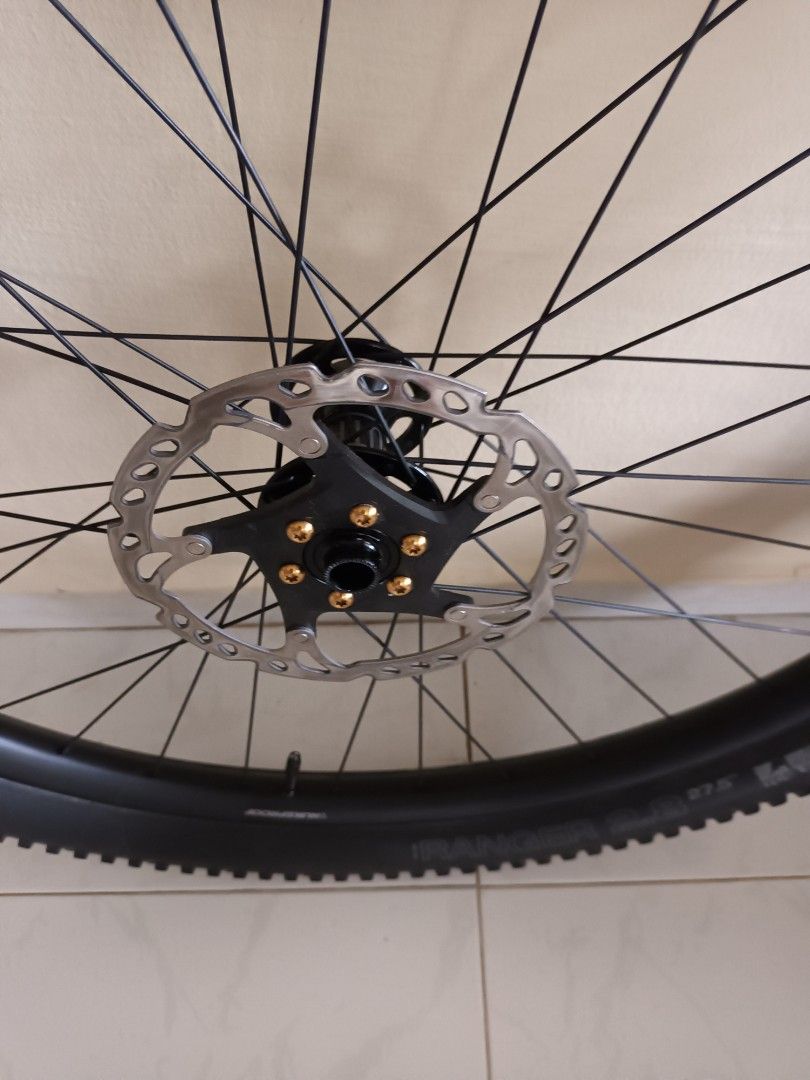 Nukeproof neutron front wheel (boost 27.5), Sports Equipment, Bicycles ...