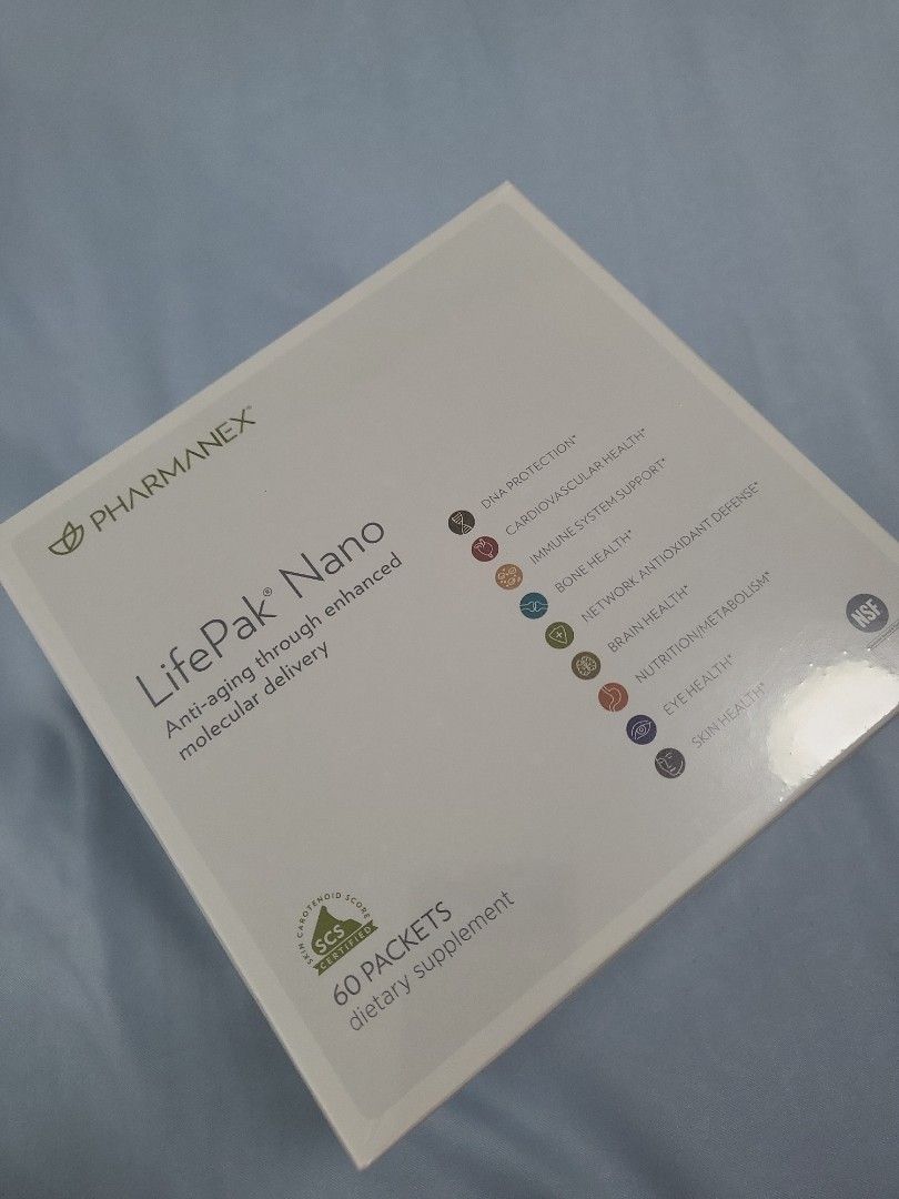 Nuskin LifePak Nano (SG), Health & Nutrition, Health Supplements ...