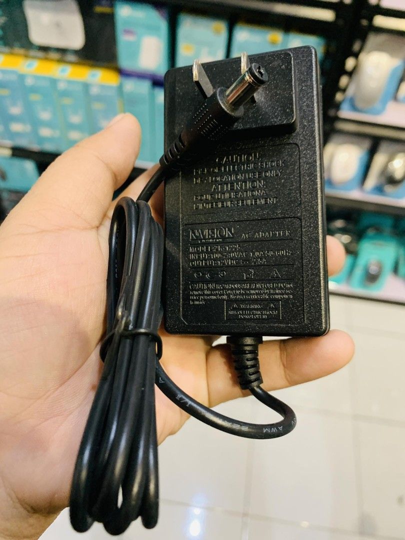 Nvision 12VDC 2.5A 100-240VAC Power AC Adapter ZK-1225, Computers ...
