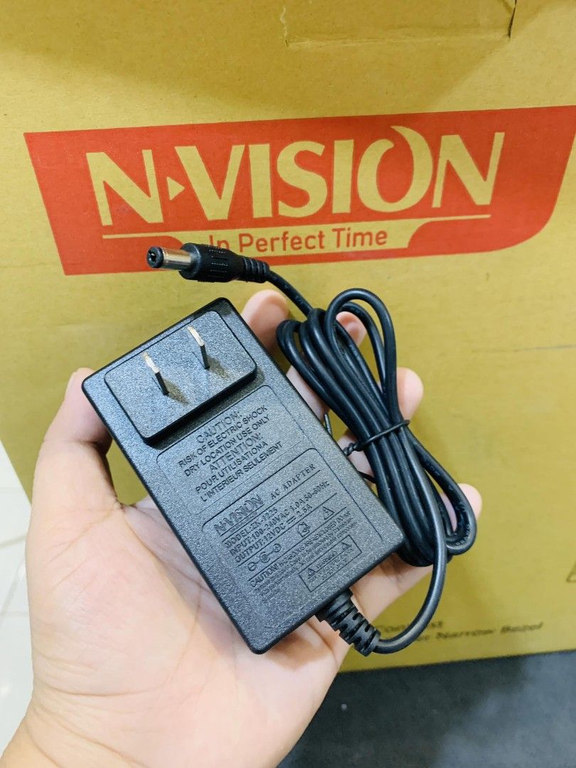 Nvision 12VDC 2.5A 100-240VAC Power AC Adapter ZK-1225, Computers ...