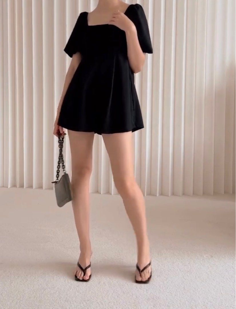Ohvola Nadine Essential Romper, Women's Fashion, Dresses & Sets ...
